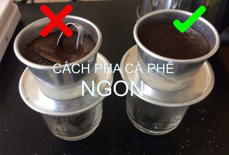 Cách pha cà phê phin cực chuẩn, pha tại nhà ngon như ở tiệm